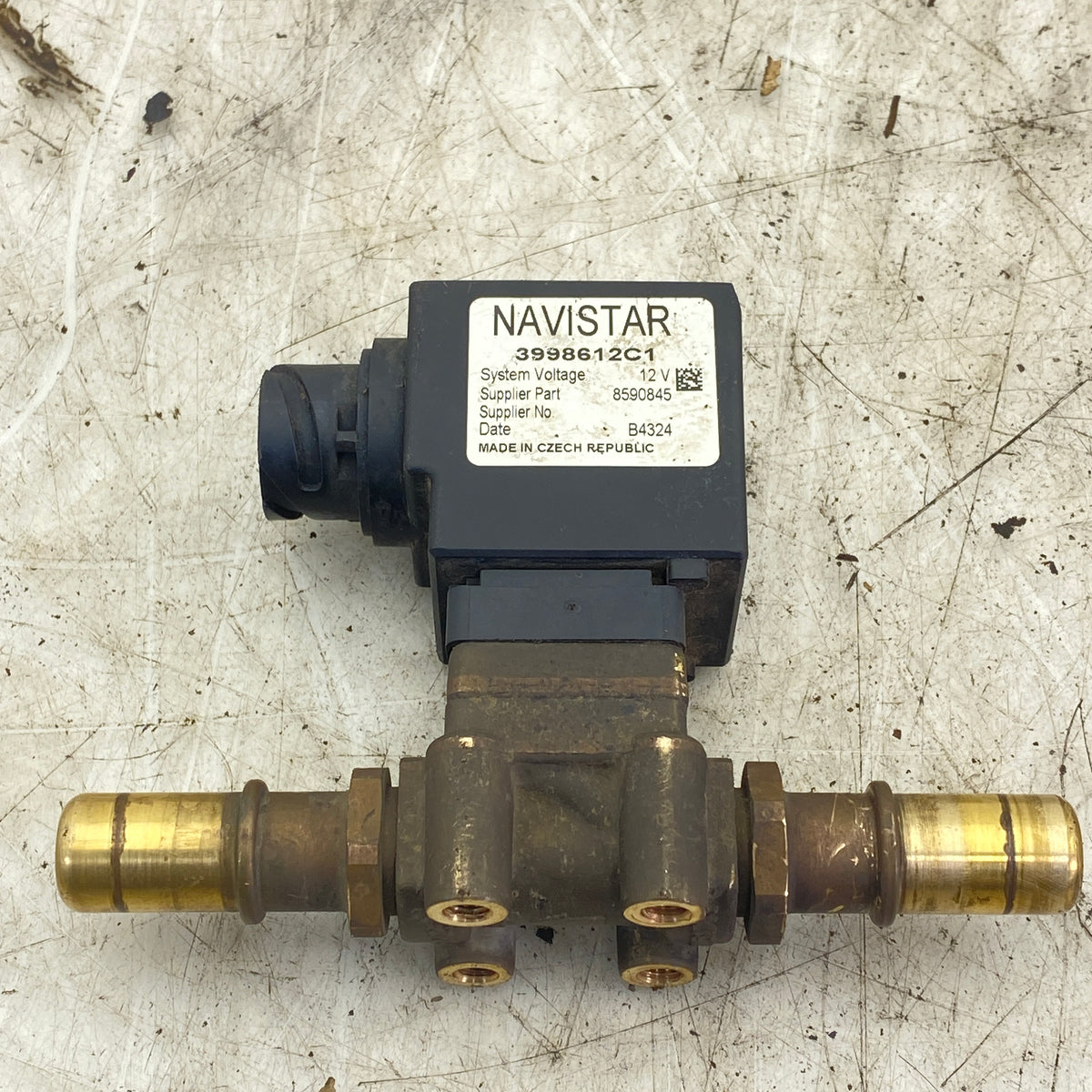 3998612C1 Genuine International Def Tank Heater Valve – Second Truck Parts