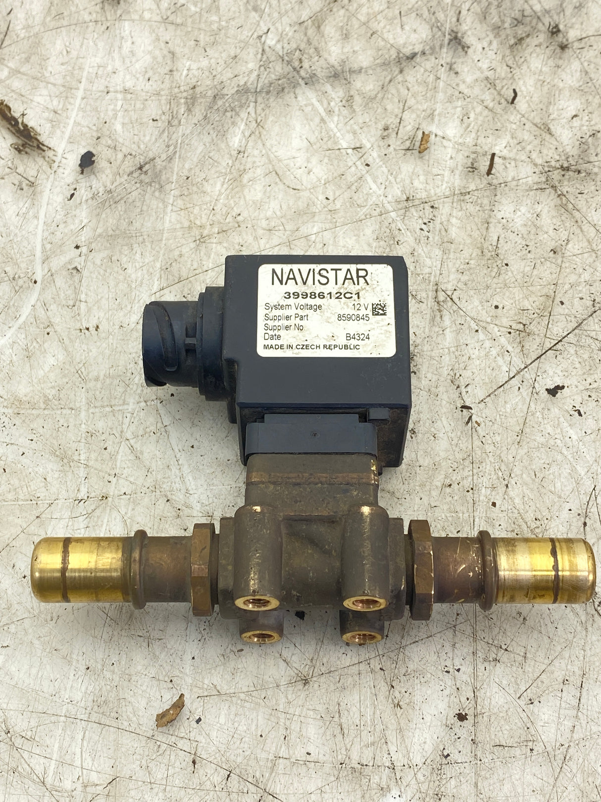 3998612C1 Genuine International Def Tank Heater Valve – Second Truck Parts