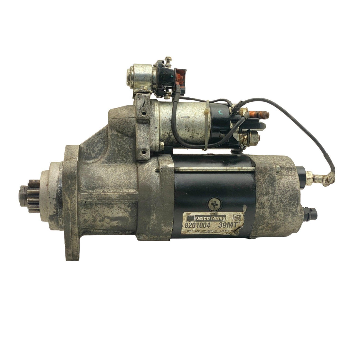 8201004 Genuine Delco Remy Starter Motor 39MT 12V – Second Truck Parts