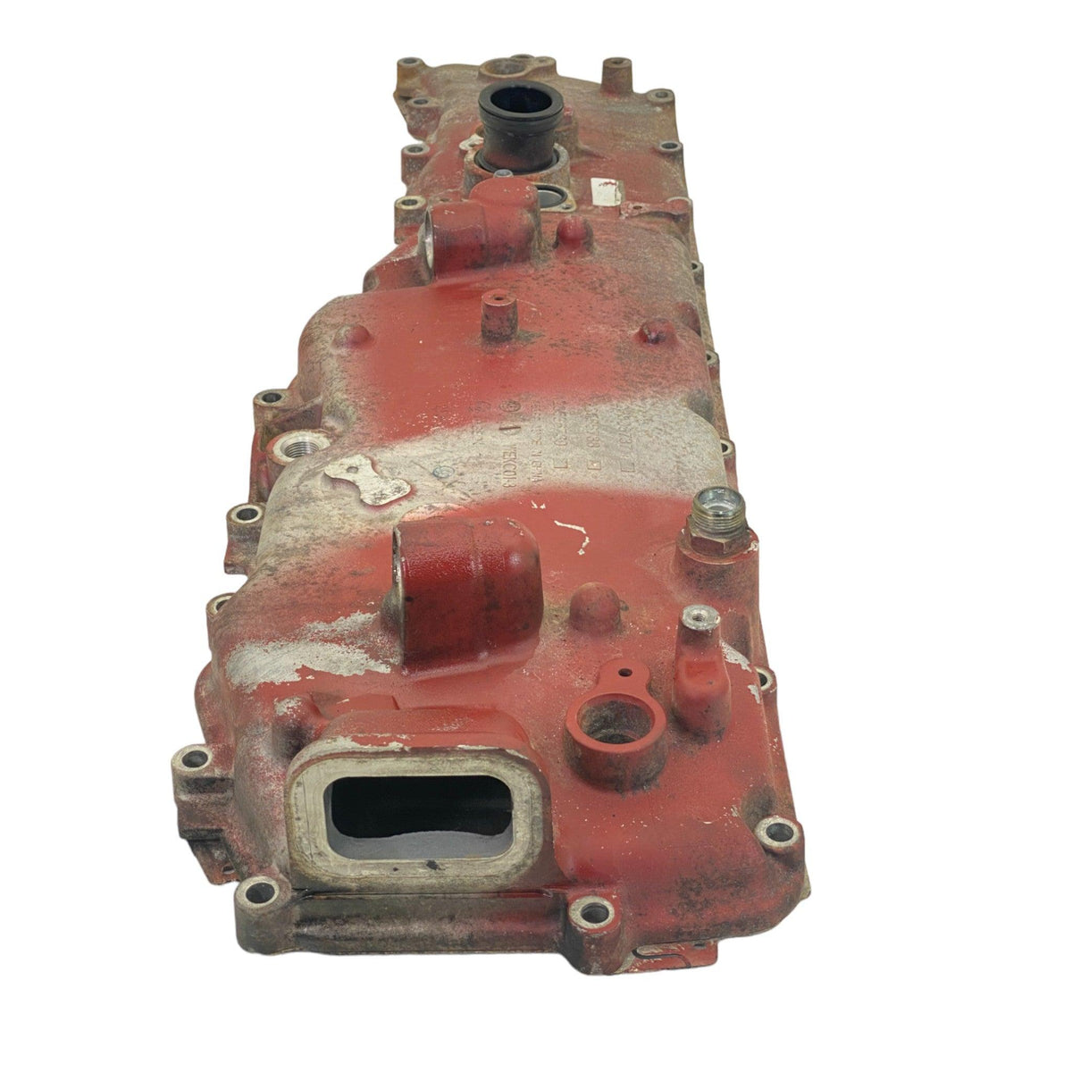 23586738 Genuine Volvo Cylinder Block Head Valve Cover With Oil Cooler ...