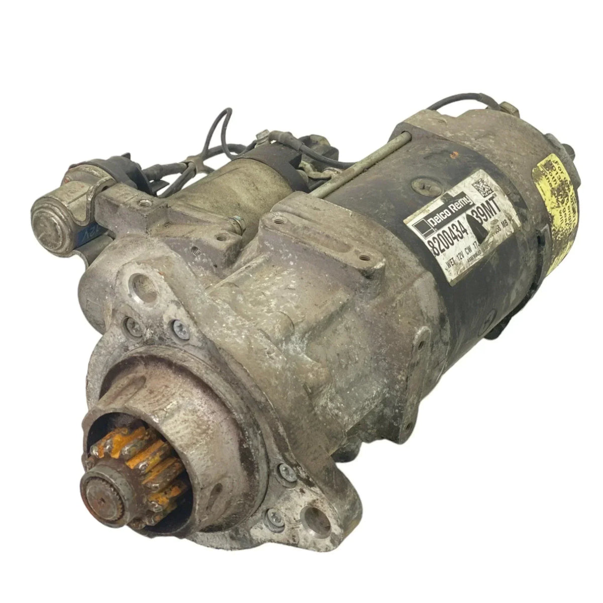 8200434 Genuine Delco Remy Starter Motor 39MT 12V – Second Truck Parts