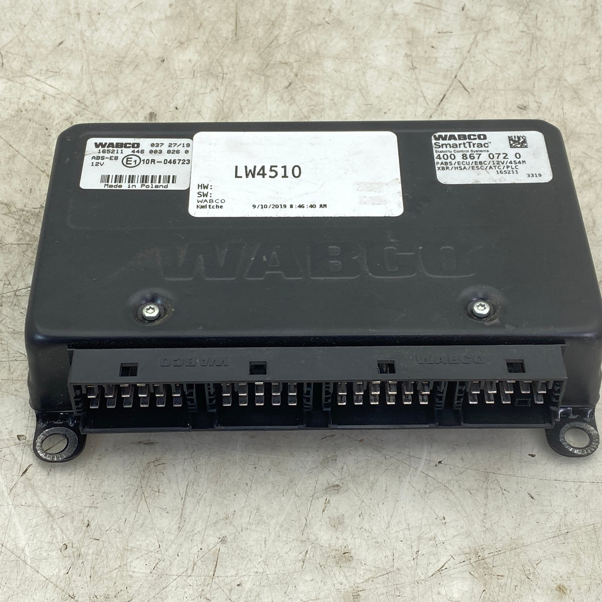 4008670720 Genuine Wabco ABS Control Module – Second Truck Parts