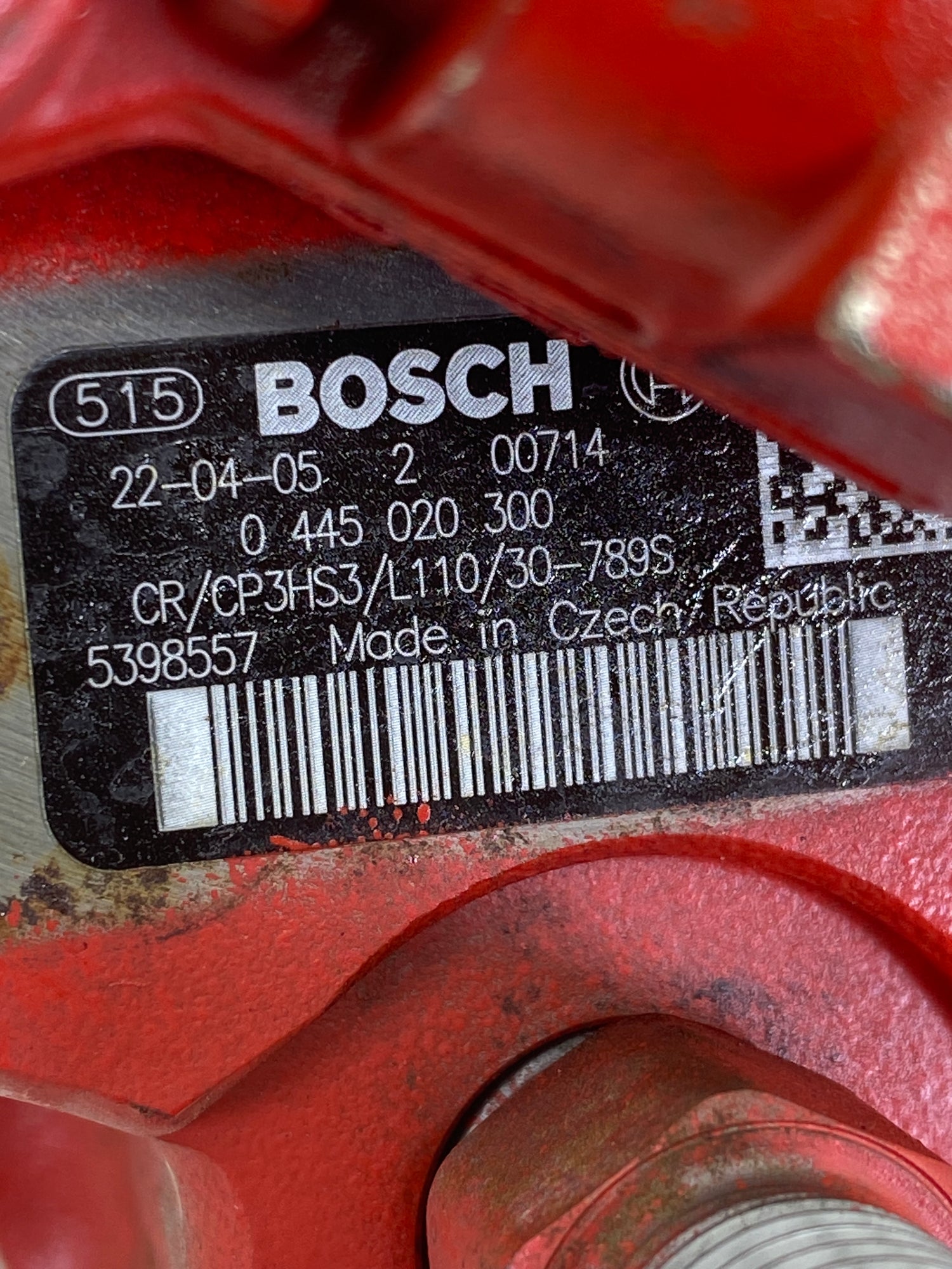 0445020300 Genuine Cummins Fuel Injection Pump – Second Truck Parts