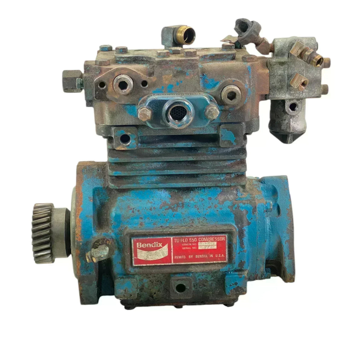5004613 Genuine Bendix Air Brake Compressor TF-550 – Second Truck Parts