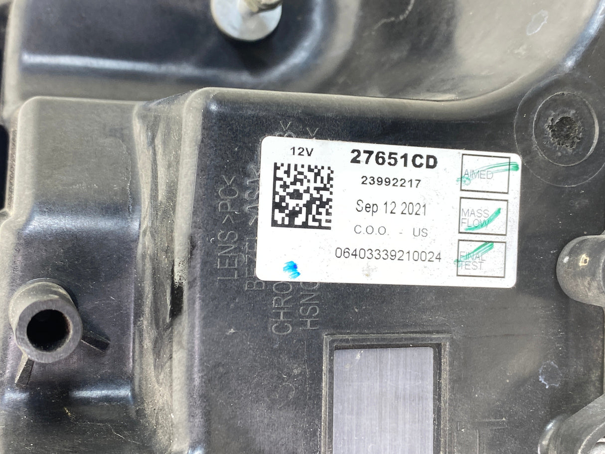 23992217 Genuine Volvo Headlamp – Second Truck Parts