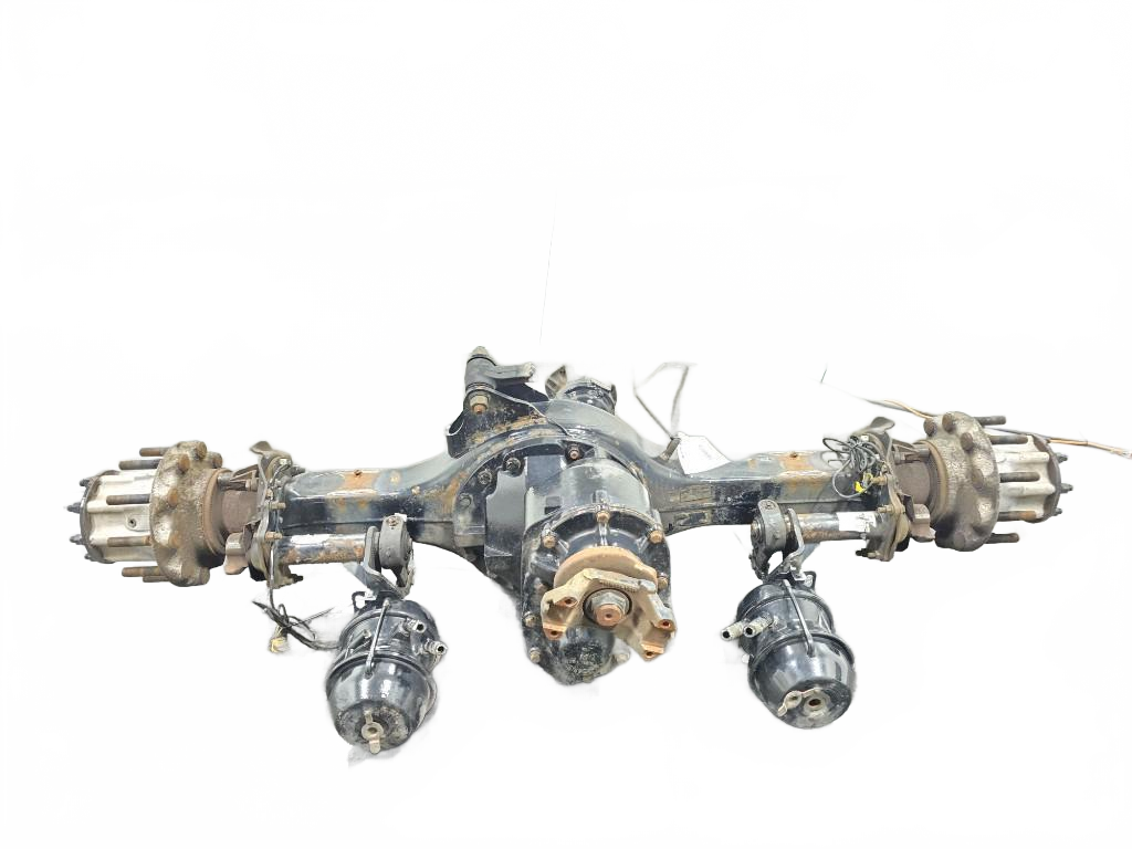 Complete Meritor MT-40 front rear axle assembly with power divider ...